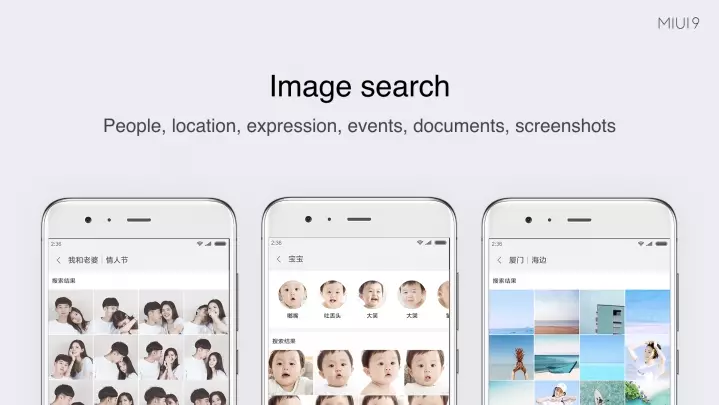 MIUI 9 Universal Search