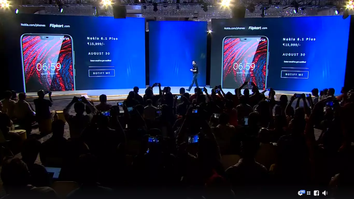 Nokia 6.1 Plus, Nokia 5.1 Plus Android One Phones ayaa laga bilaabay Hindiya: Qiimaha, Tilmaamaha 10344_1