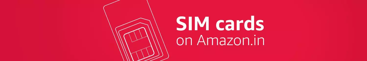 Amazon Индиядан Airtel, Vodafone SIM карталарын кантип сатып алууга болот 10768_1