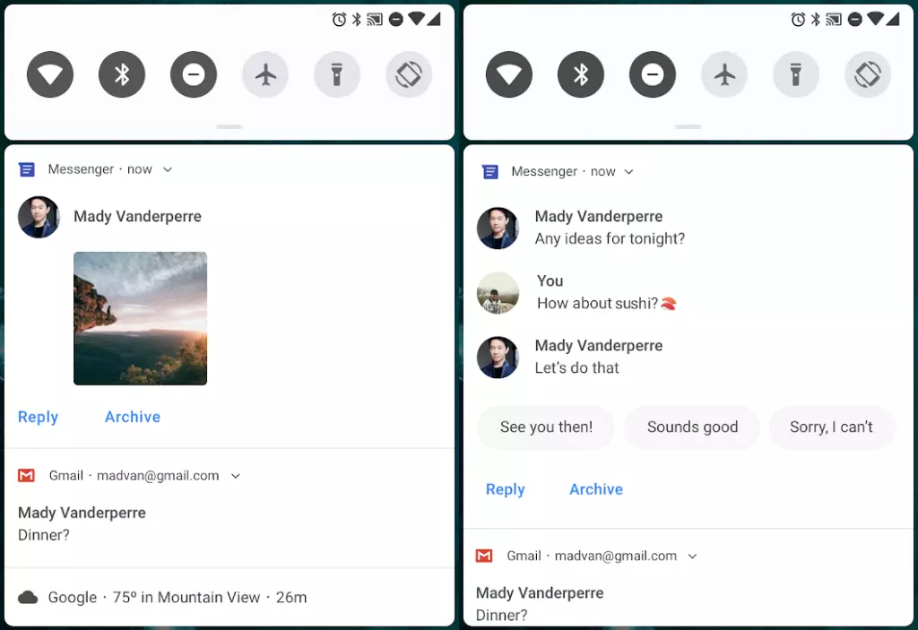 Vista prèvia per a desenvolupadors d'Android P