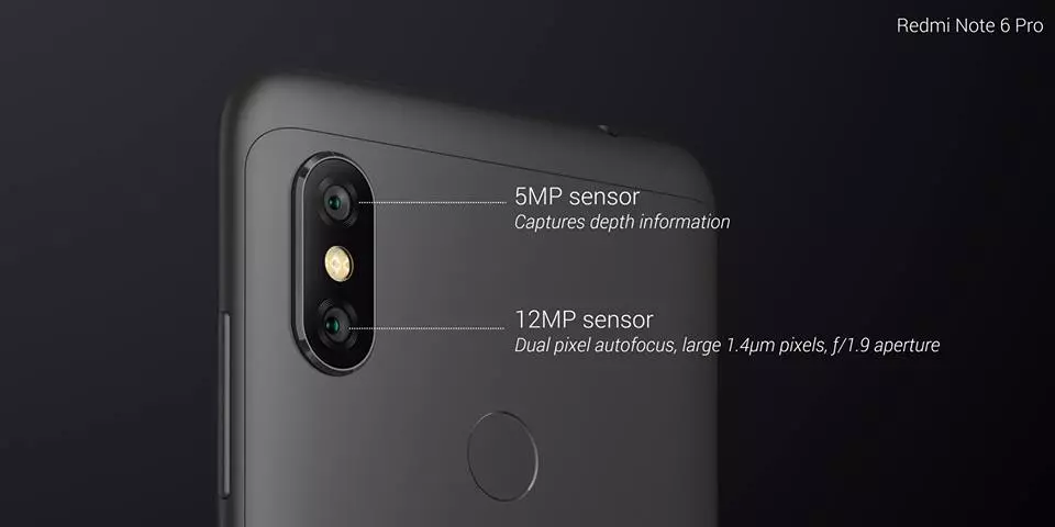 Predstavljen Xiaomi Redmi Note 6 Pro z zaslonom z zarezo, štirimi kamerami: cena, specifikacije 10881_3