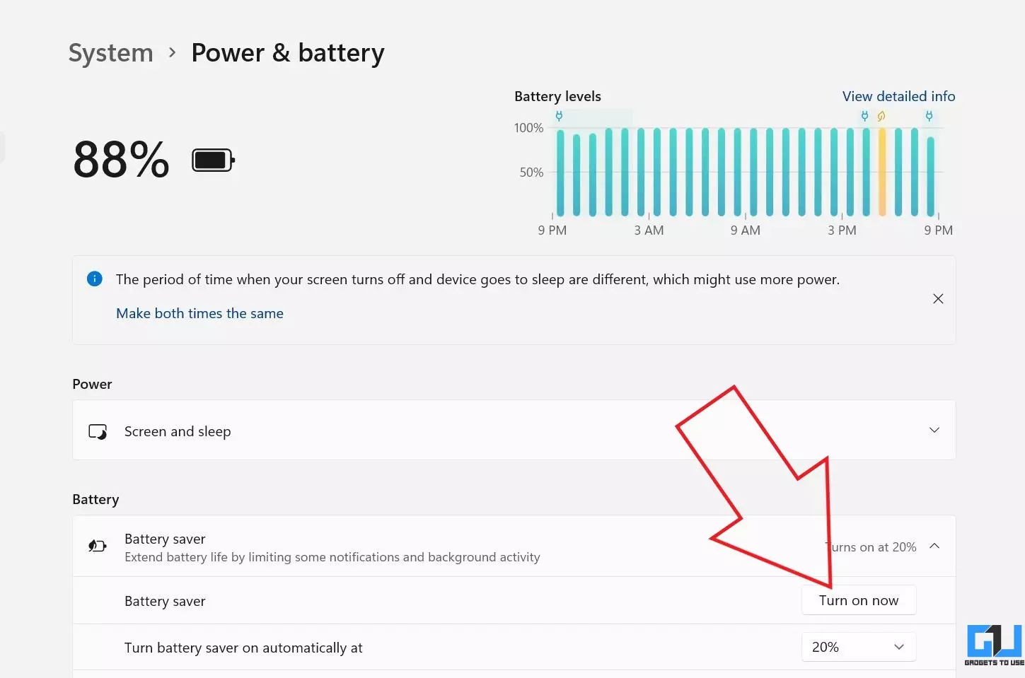 Kurseni baterinë gjatë shikimit të filmave dhe videove në Windows 11