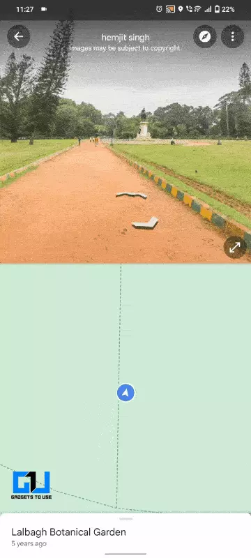 ඉන්දියාවේ Google Street View භාවිතා කිරීම