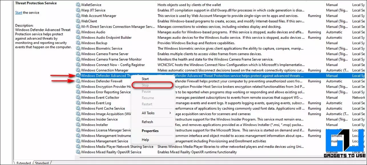 L-aqwa 5 modi kif tiddiżattiva Microsoft Defender fil-Windows 11 12173_6