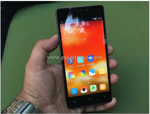 Telefoniteletele Gionee Sili I lalo ole 20,000 INR 1807_2