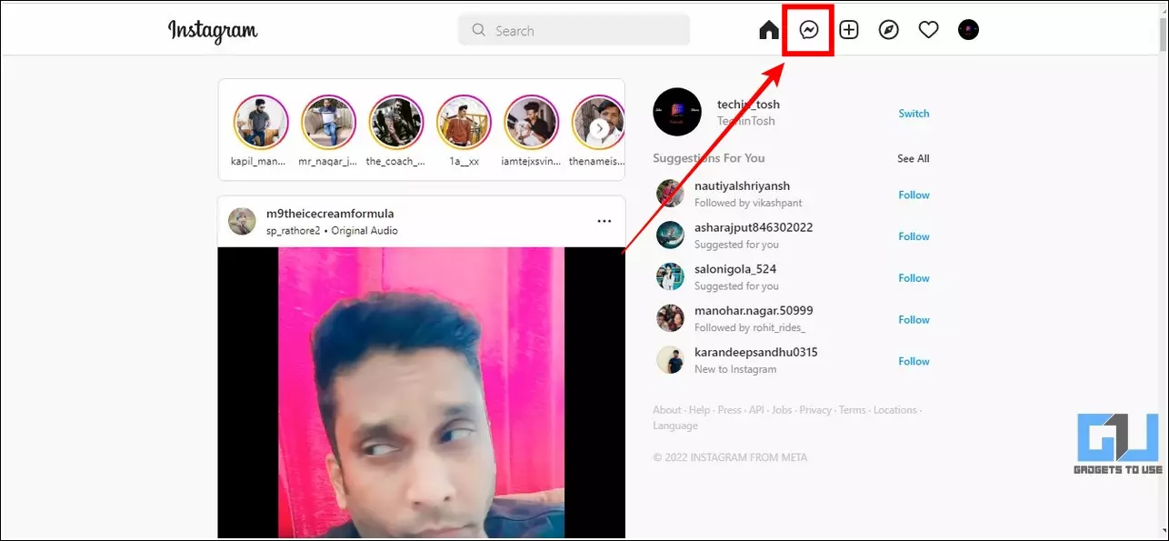 Top 5 způsobů, jak odpovědět na konkrétní zprávu na Instagram Direct Message 18919_17