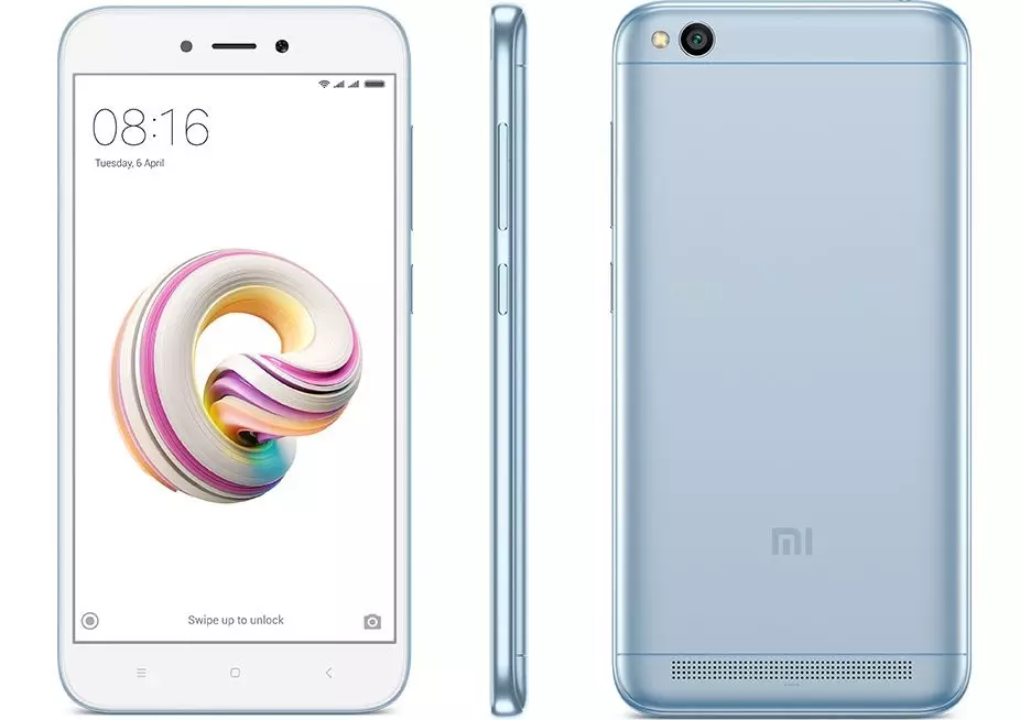 Xiaomi Redmi 5A naha bi rengê Lake Blue tê, firotana paşîn di 22ê Adarê de 2075_1