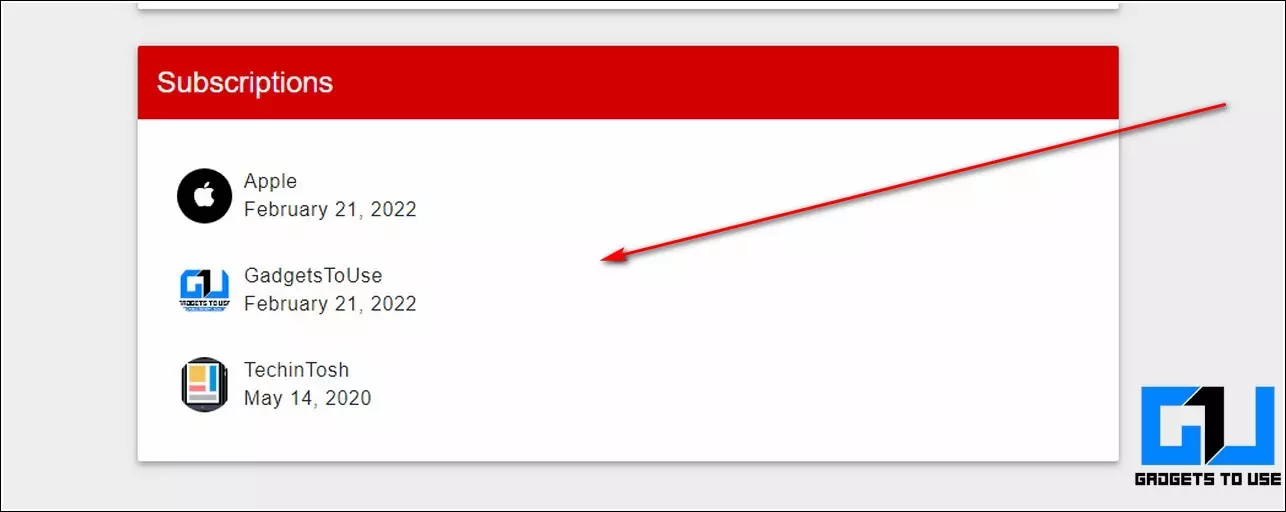 3 Möglichkeiten, Ihren gesamten YouTube-Abonnementverlauf zu finden und anzuzeigen 25199_8