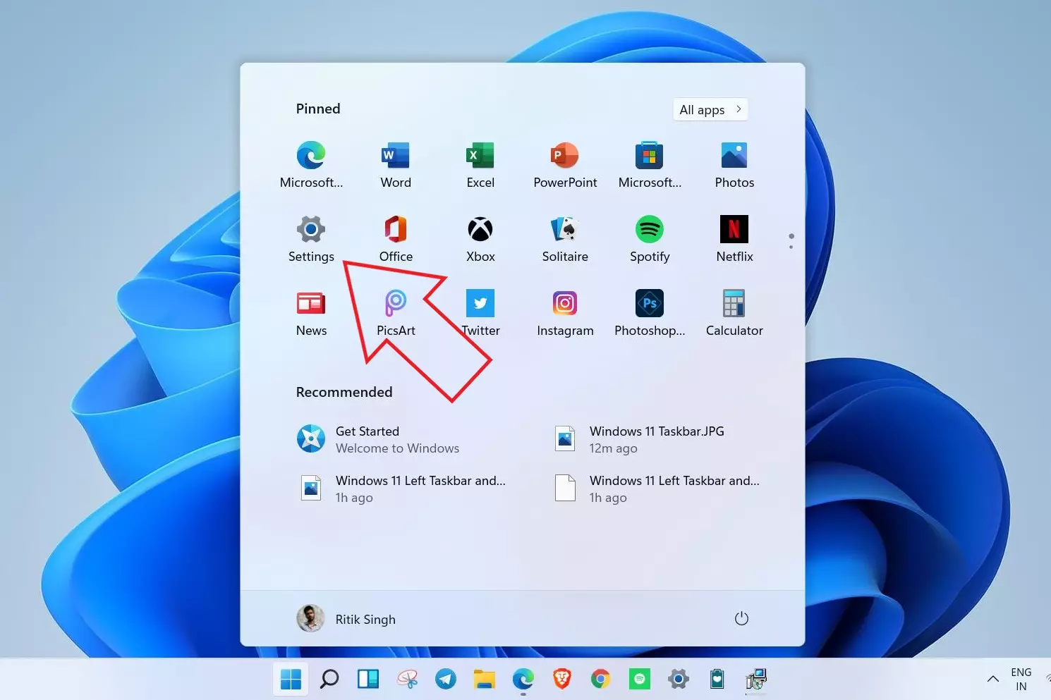 Hoe aanbevolen bestanden te verwijderen uit het startmenu op Windows 11 27722_1