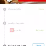 Η αξίωση δεδομένων μου Airtel Free