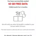 Đã xác nhận dữ liệu miễn phí Airtel của tôi