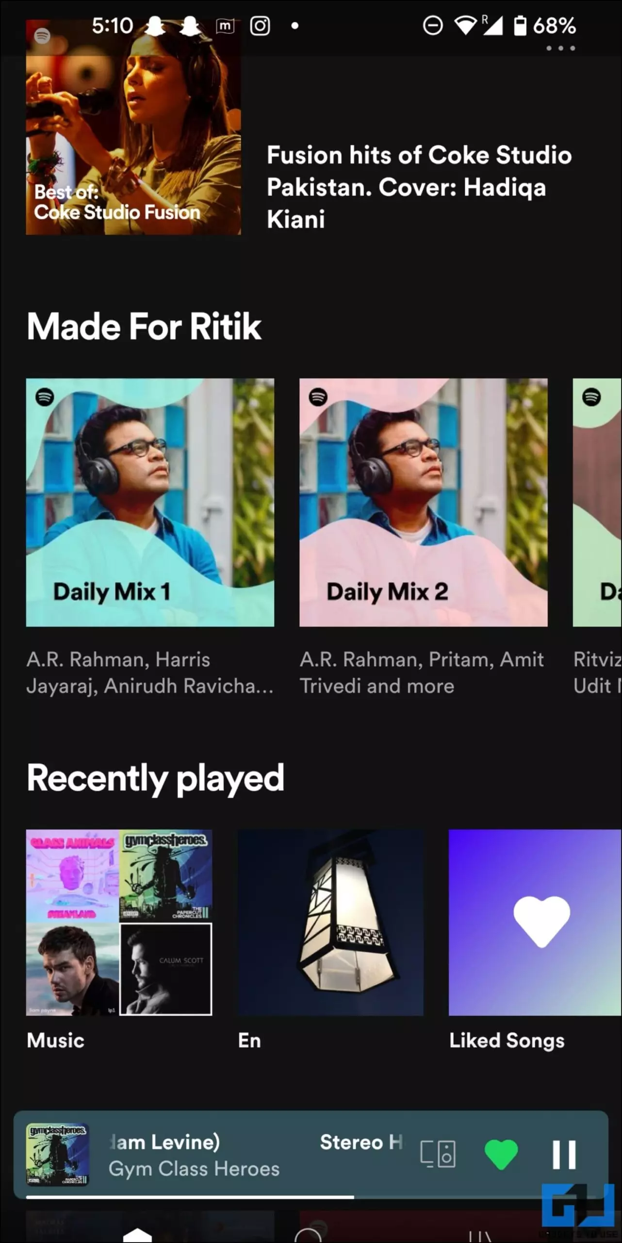 Unda Msimbo wa Spotify Android iOS