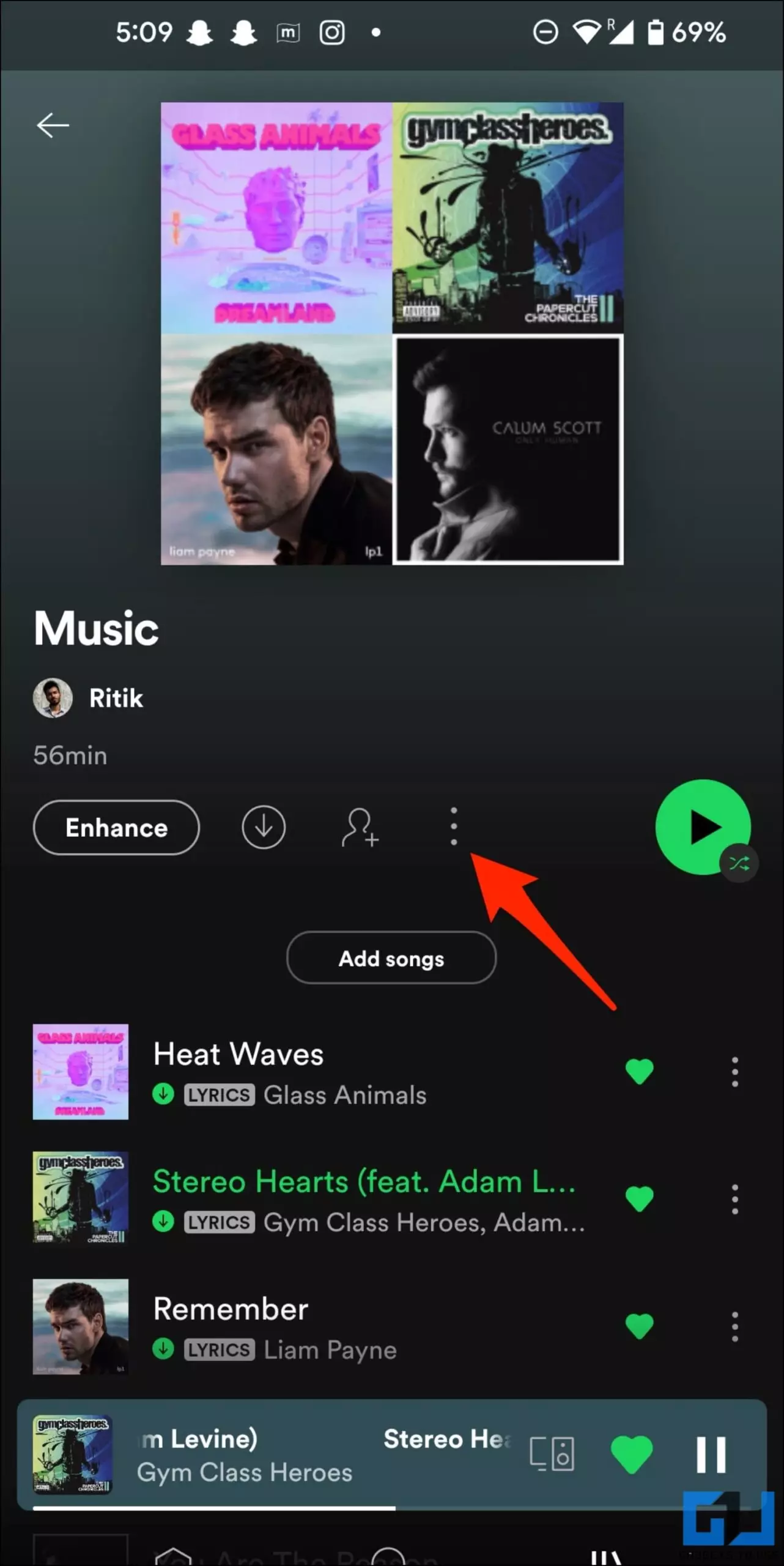 Unda Msimbo wa Spotify Android iOS