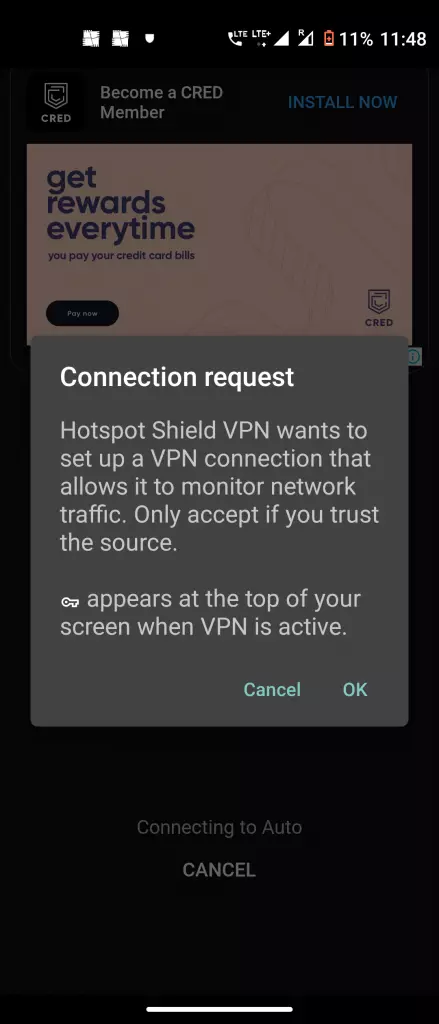 5 Aplikasi VPN Gratis Paling Apik Kanggo Digunakake ing Telpon Android ing 2021 29102_10