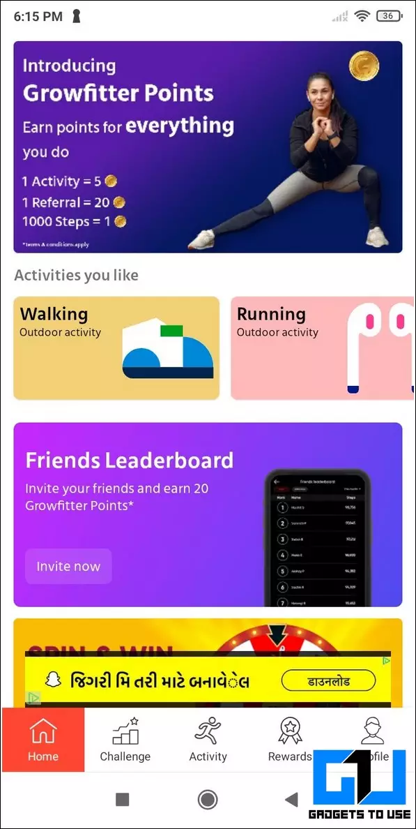 Top 4 Fitness Apps e totogi ai taui mo le savali, tamoe i Initia 2022 29525_15