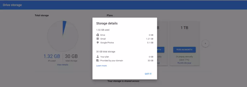Averigüe qué archivos grandes están ocupando almacenamiento en Google Drive 30958_3