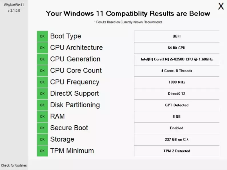 รู้ว่าเหตุใดพีซีของคุณจึงไม่รองรับ Windows 11