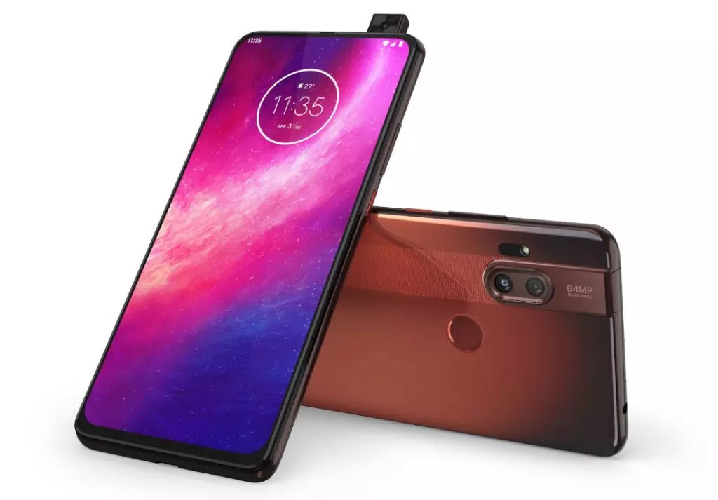 Motorola One Hyper 32 MP-ko pop-up selfie kamerarekin, 64 MP atzeko kamerarekin: prezioa, zehaztapenak 32570_1