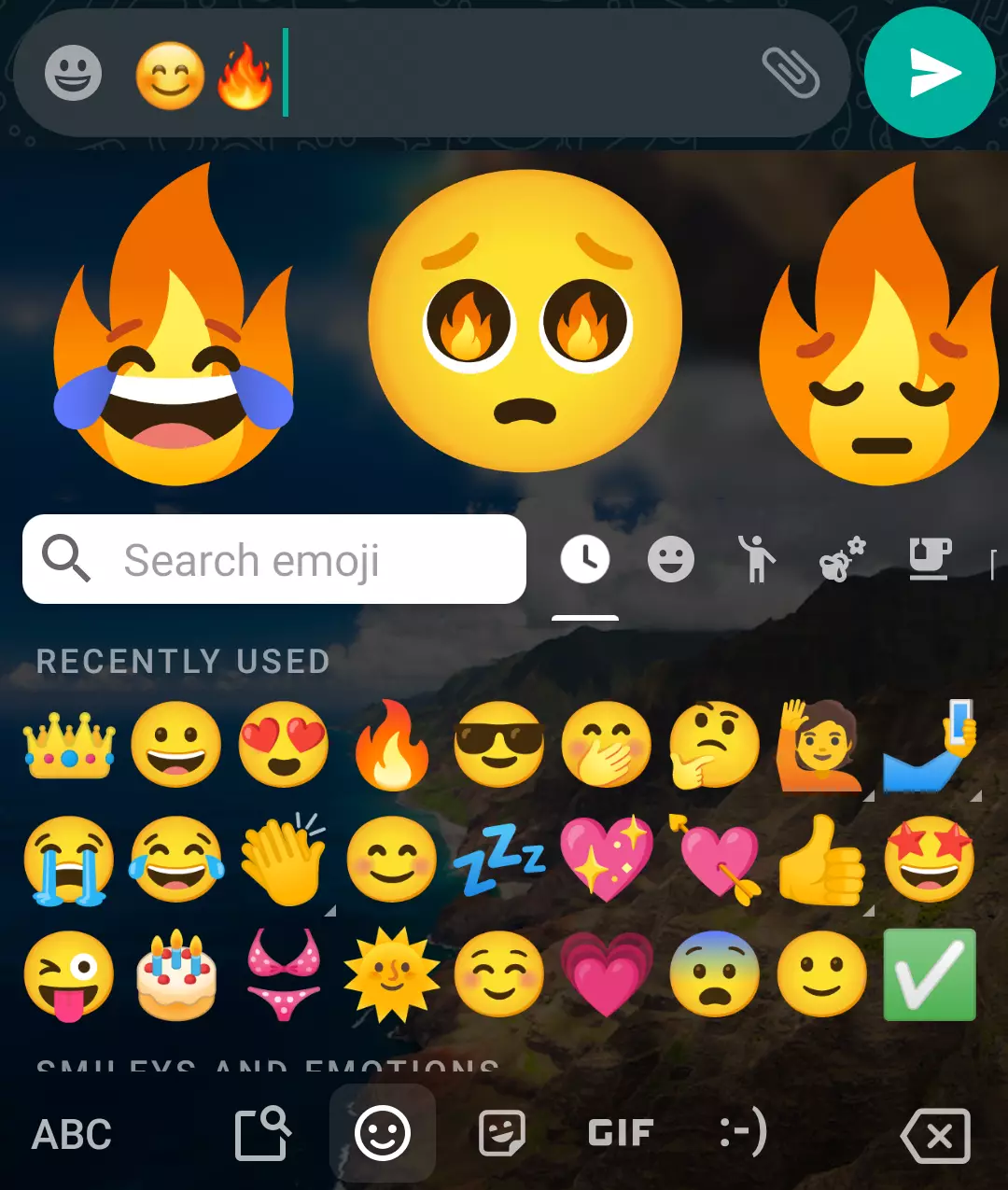 Gboard-da Emoji Mash-up stikerlərini necə yaratmaq olar 33666_3