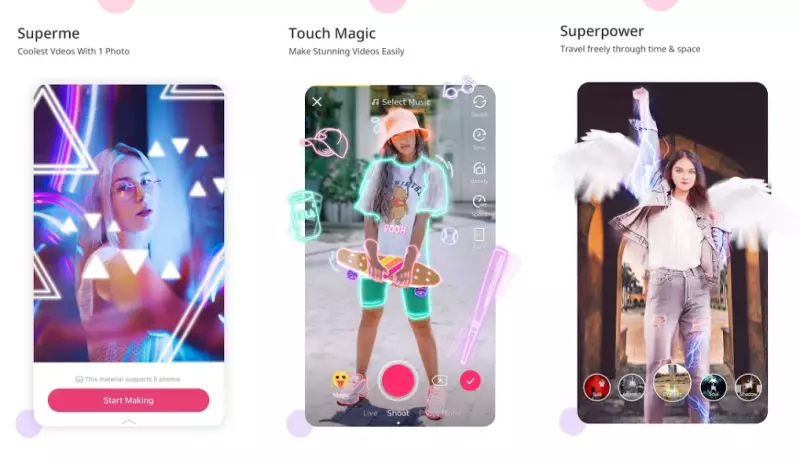 Likee - Nejlepší aplikace pro magické video efekty pro Android