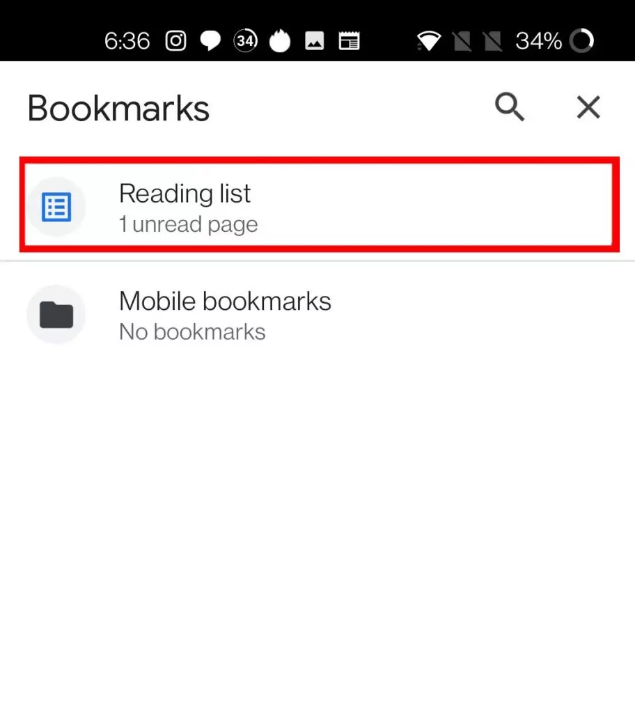 Koj puas xav nyeem Cov Ntawv Tom Qab ntawm Chrome? Nov yog yuav ua li cas thiaj li pab tau Chrome Reading List ntawm Android 34879_11