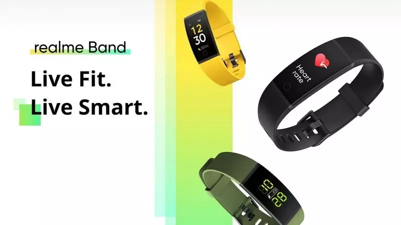 „Realme Band“ prieš „Mi Band 4“ ir „Honor Band 5“.