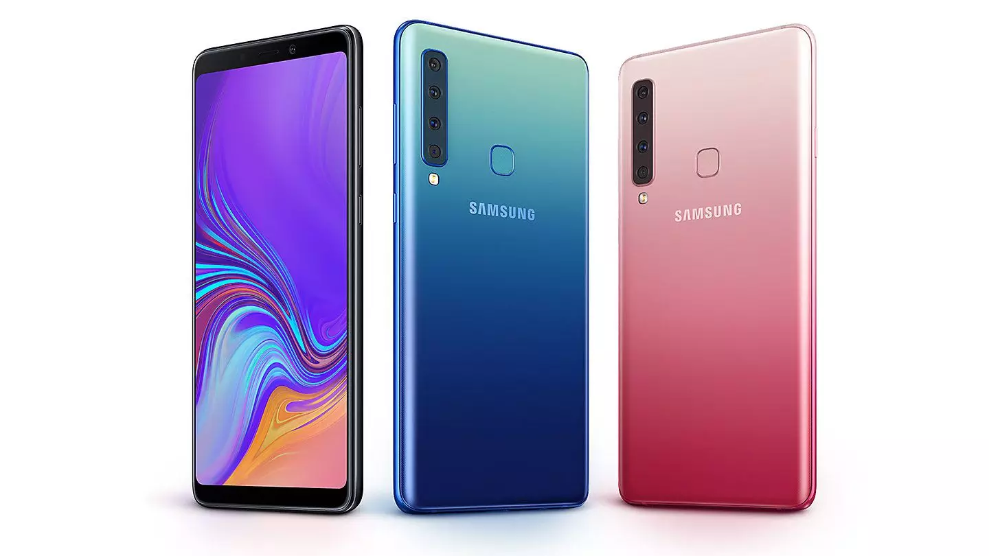 První telefon se čtyřmi zadními fotoaparáty Samsung Galaxy A9 (2018) přichází do Indie od Rs. 36 990