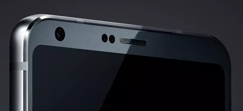 LG G5 Վերին առջև