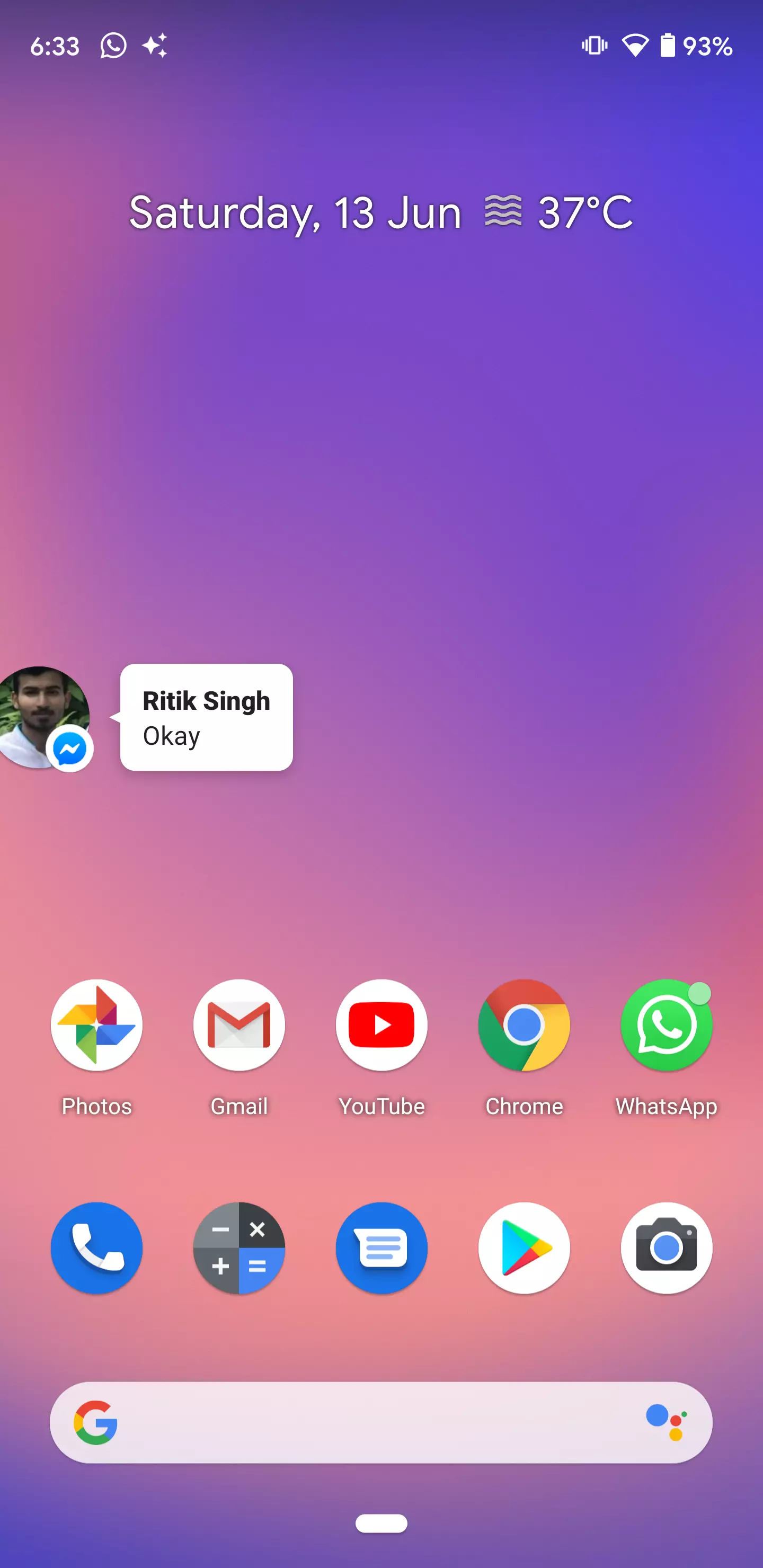 Brug Bubble Notifications Android 11