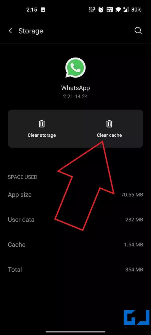 6 راه برای رفع «نمی توان دوربین را راه اندازی کرد، لطفاً تلفن خود را راه اندازی مجدد کنید» در واتس اپ 40455_11