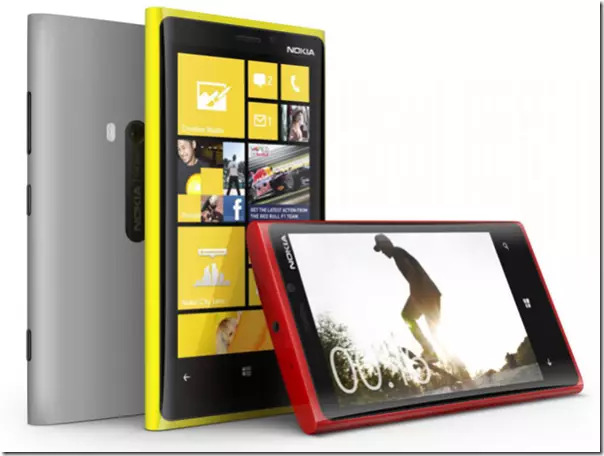 Nokia Lumia 920, Lumia 820 ንጽጽር እና የማስጀመሪያ ዝርዝሮች 466_1