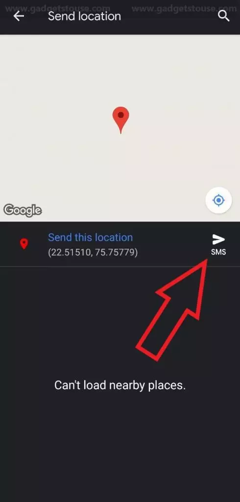Android स्मार्टफोनवर SMS द्वारे स्थान कसे शेअर करावे 48618_5