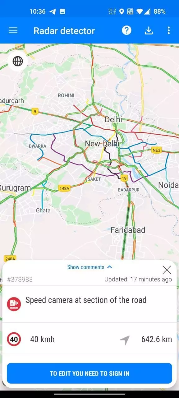 3 Cara Untuk Mengelak Kamera Laju Trafik Challan di India 50741_4