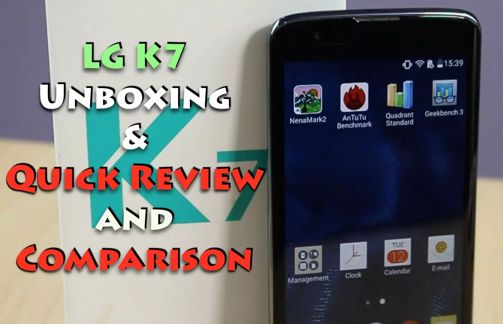 LG K10 LTE Unboxing, szybki przegląd, gry i testy porównawcze