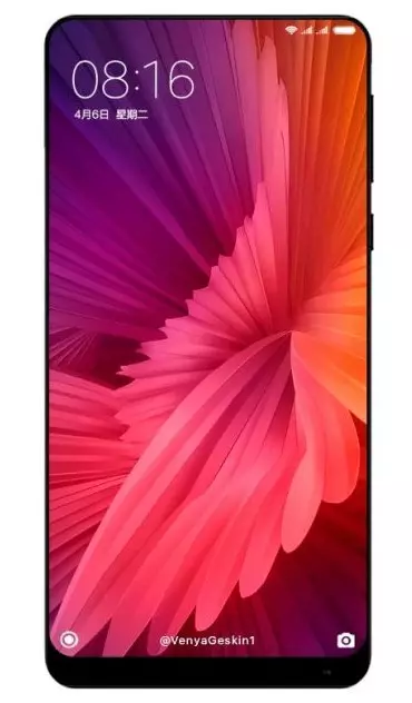 Xiaomi Mi Musanganiswa 2 Kuratidza Yakakomberedzwa AMOLED Display, 93% Screen-Kune-Muviri Ratio 5806_1