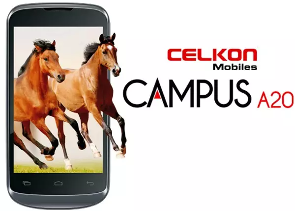 Celkon A20 эки ядролуу процессору менен, баасы 5,299 INR 6244_2