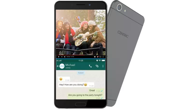 Centric L3 me kamerë 13MP, Android 7.0 Nougat lançohet në Rs. 6749