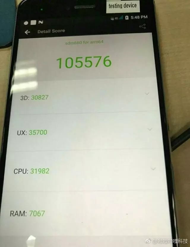 Wyniki testów Qualcomm Snapdragon 660