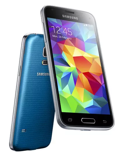 4,5 dyuymli HD displeyli va to'rt yadroli Samsung Galaxy S5 Mini rasman e'lon qilindi 7230_1