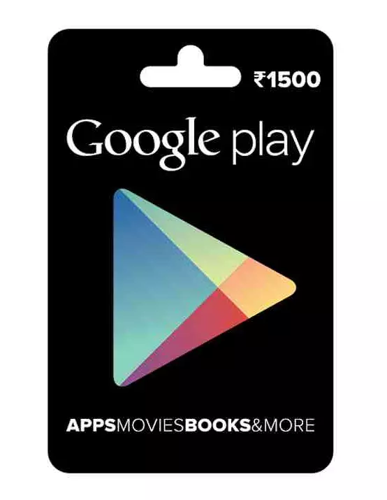 Karta podarunkowa Google Play