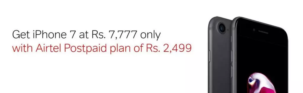 Apple iPhone 7 Airtel -tarjous