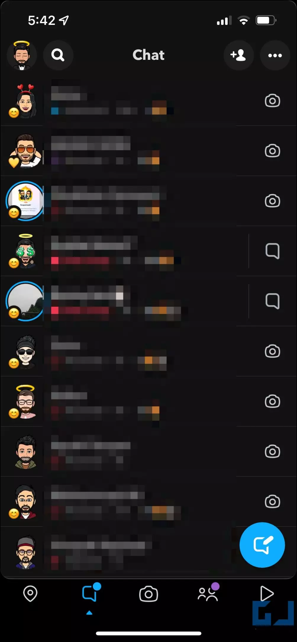 6 načina da dobijete Dark Mode u Snapchatu na Androidu i iOS-u (2022) 8553_8