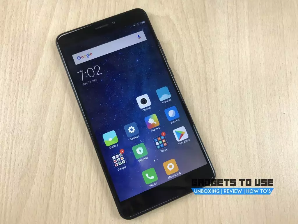 Xiaomi Mi Max 2 ڈسپلے