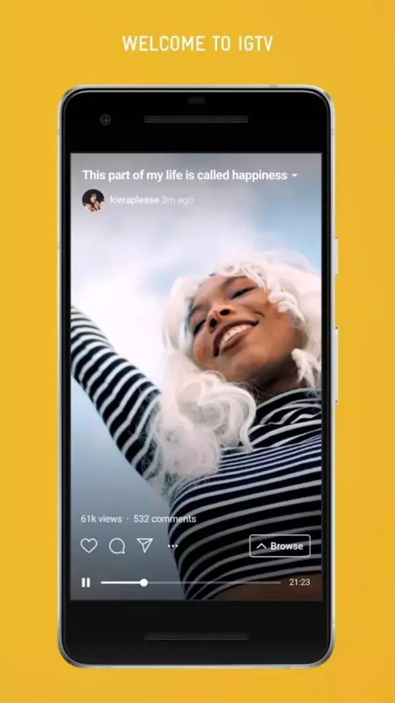 IGTV යනු කුමක්ද සහ දිගු Instagram වීඩියෝ නැරඹීමට සහ උඩුගත කිරීමට IGTV භාවිතා කරන්නේ කෙසේද? 8778_1