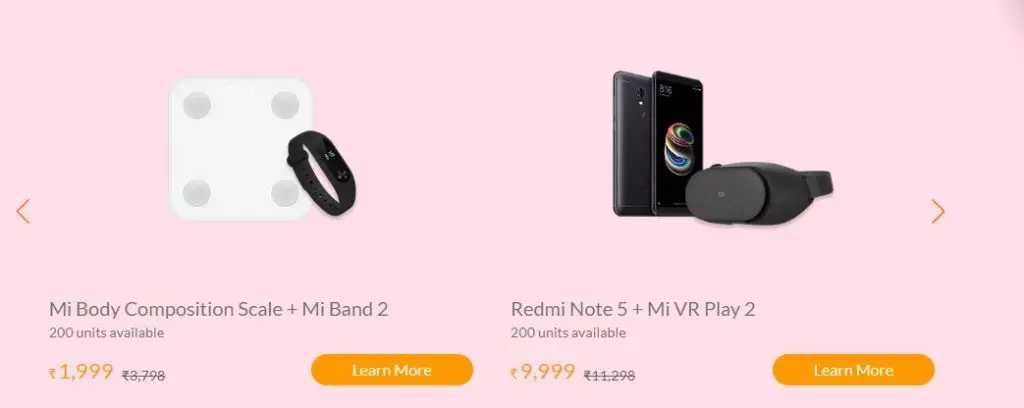 Xiaomi ની 4થી Mi એનિવર્સરી સેલ: રૂ 4 ફ્લેશ સેલ, કોમ્બો ઑફર્સ અને વધુ 9392_3