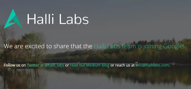 Google adquire Hali Labs