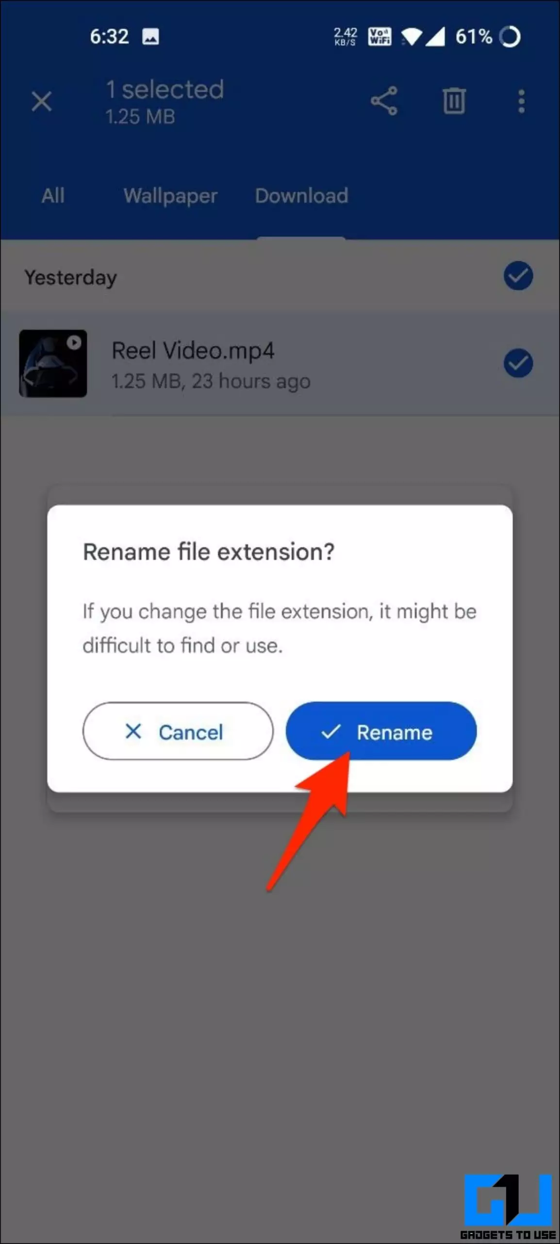 Endre Reel Video Extension til MP3