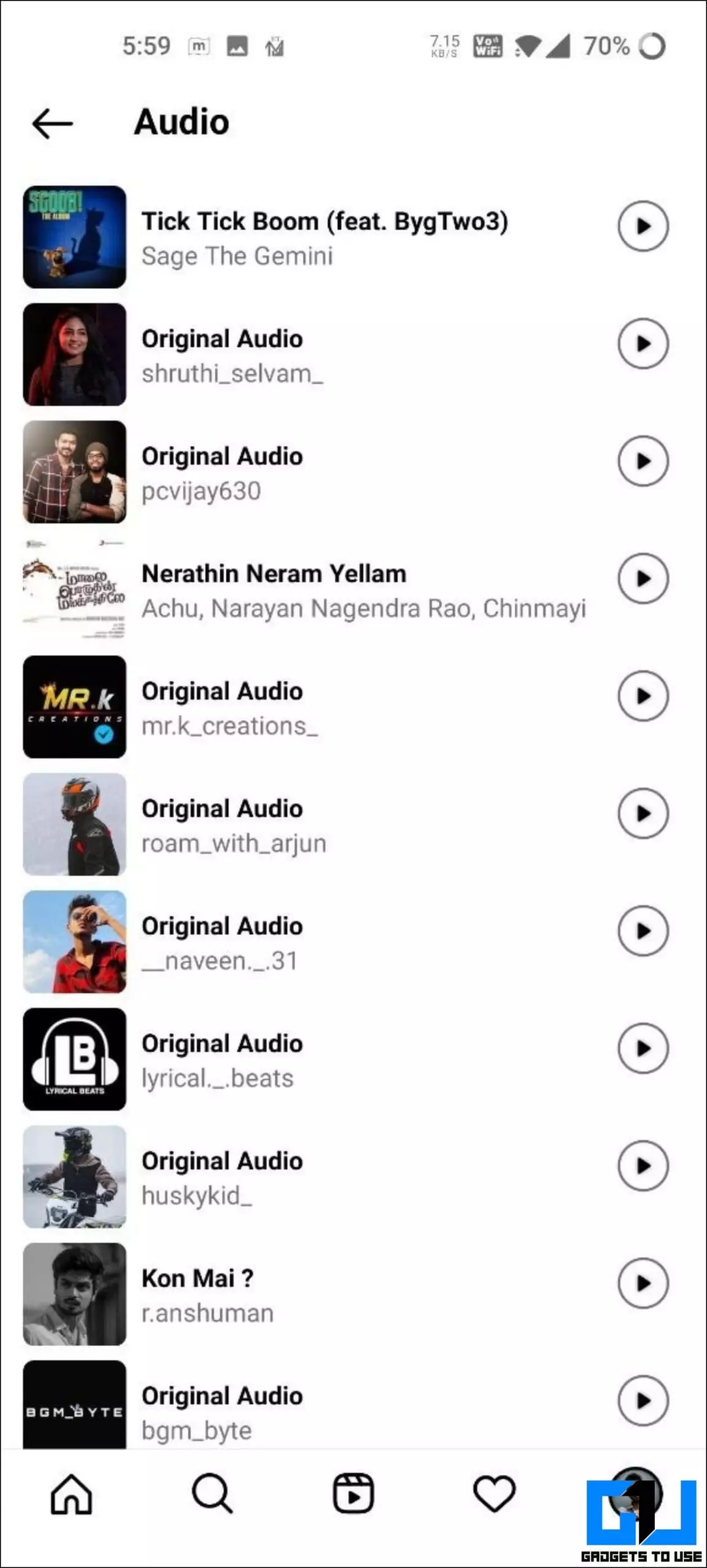 7 วิธีในการดาวน์โหลดและบันทึก Instagram Reels Audio เป็น MP3 9768_6